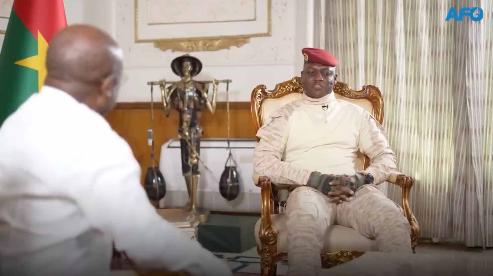 (Vidéo) Entretien exclusif avec le Président Ibrahim Traoré : Retrait du Burkina Faso, du Mali ...