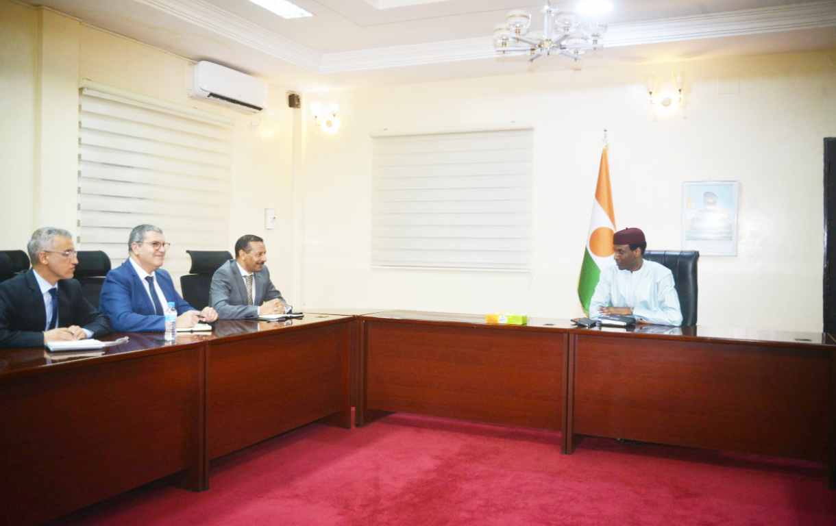 Rencontre diplomatique : Le Premier ministre du Niger, M. Ali Mahaman ...