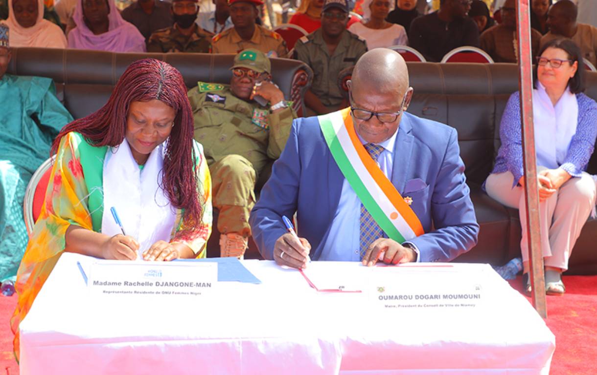Lancement de la campagne ‘’Niamey, ville sûre’’ : La Ville de Niamey et ONU Femmes s’associent ...