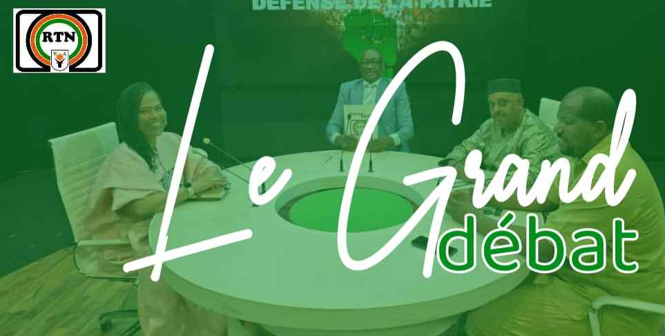 Nathalie Yamb sur le plateau du "Grand Débat" de la RTN : une voix ...